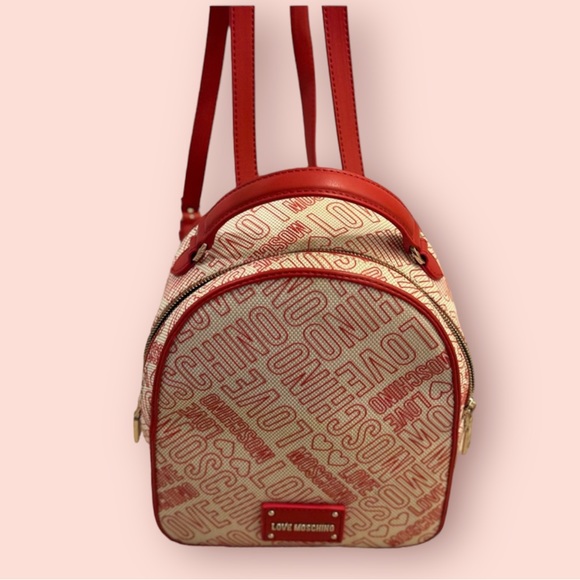 Love Moschino | Bags | Love Moschino Logo Mini Backpack | Poshmark